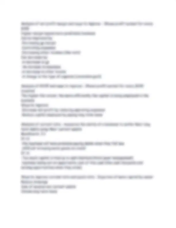 IGCSE Accounting: Key Concepts and Exercises, Exams of Advanced ...