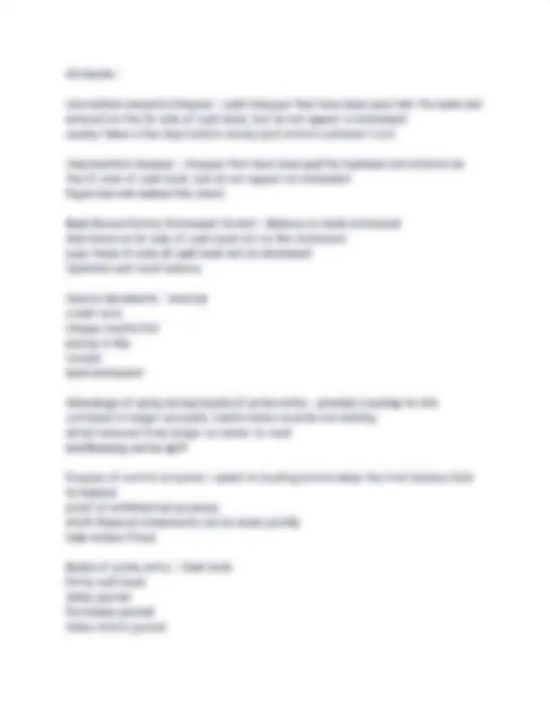 IGCSE Accounting: Key Concepts and Exercises, Exams of Advanced ...