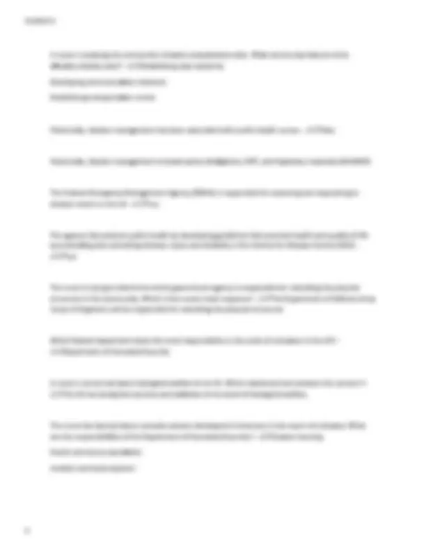 Public Health Disaster Planning: Questions and Answers for Nurses ...