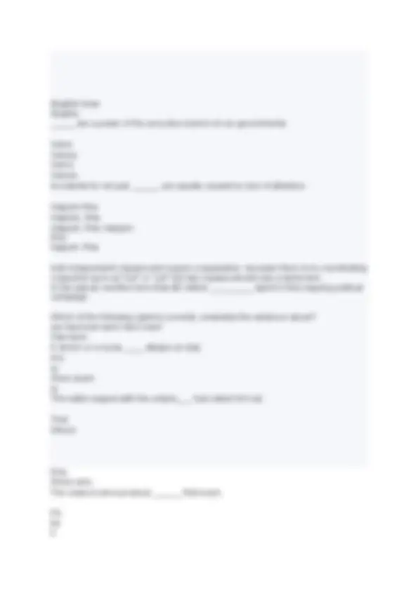 English Proficiency Test: Grammar and Vocabulary Practice | Exams ...