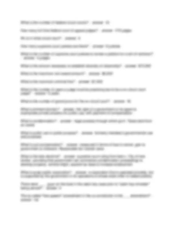 WV Law Exam Prep: Key Legal Questions and Answers | Exams Social ...
