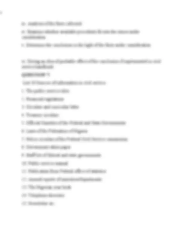 CIVIL SERVICE COMMISSION PROMOTIONAL COMPRO EXAMS PAST QUESTIONS AND ...