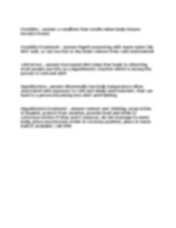 Ch 21 Cold emergencies UCVTS ECC actual questions fully solved (LATEST ...