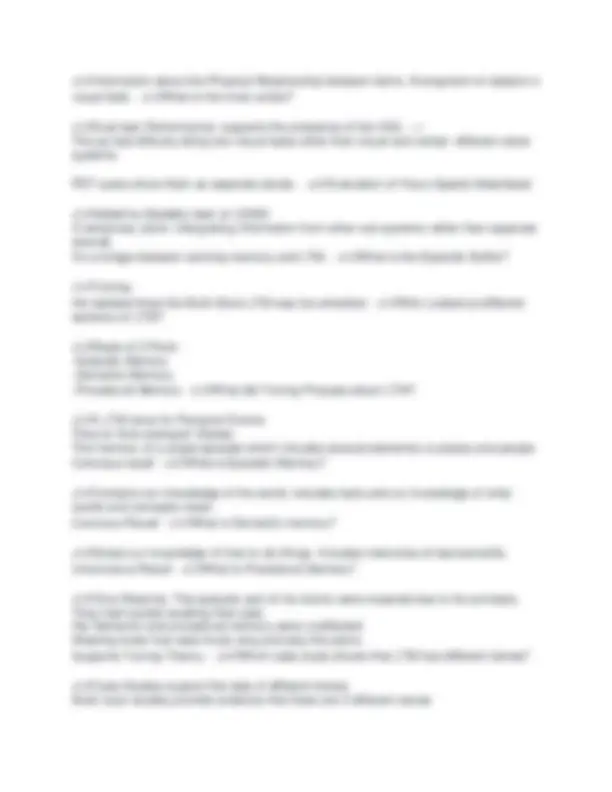 AQA PSYCHOLOGY MEMORY TEST PAPER 2025 QUESTIONS WITH ANSWERS RATED A+ ...