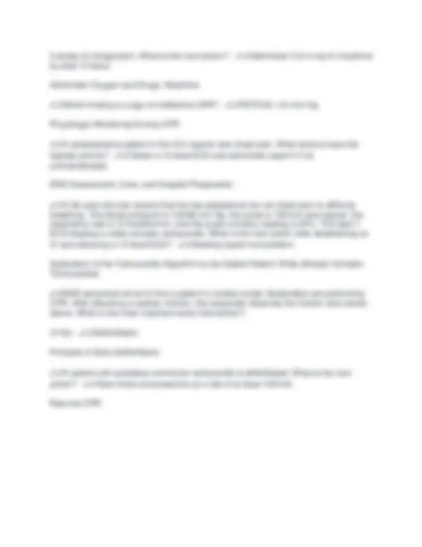 AHA ACLS END OF COURSE EXAM 2025/2026 QUESTIONS WITH SOLUTIONS GRADED ...