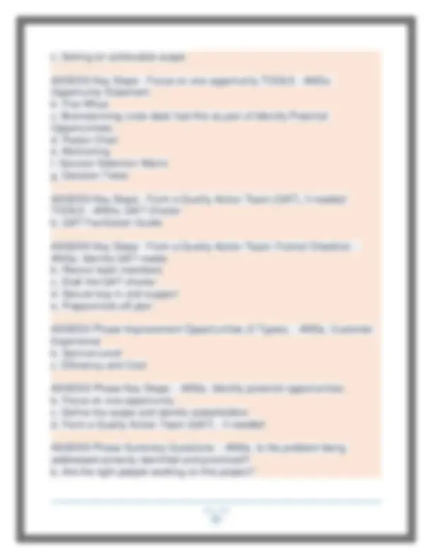 QDM - Quality Driven Management EXAM Questions & Answers 2025-2026 ...