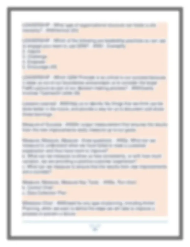QDM - Quality Driven Management EXAM Questions & Answers 2025-2026 ...