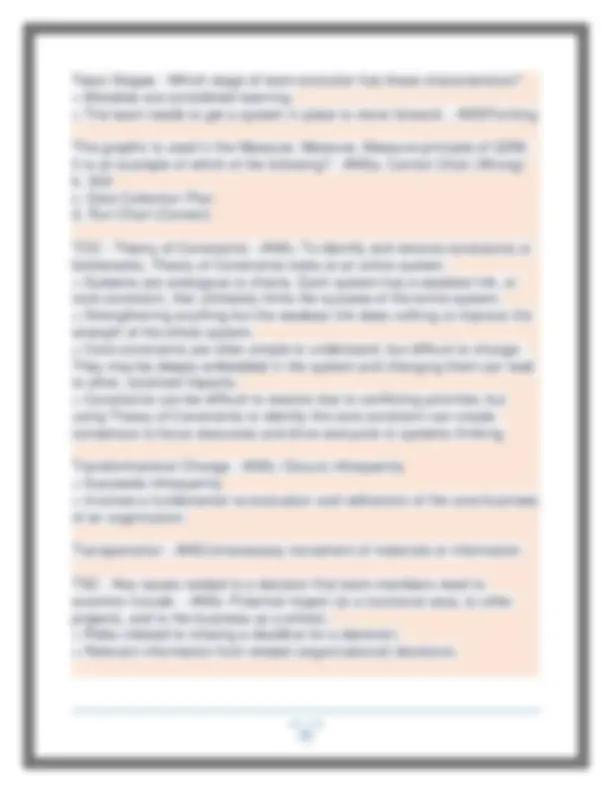 QDM - Quality Driven Management EXAM Questions & Answers 2025-2026 ...