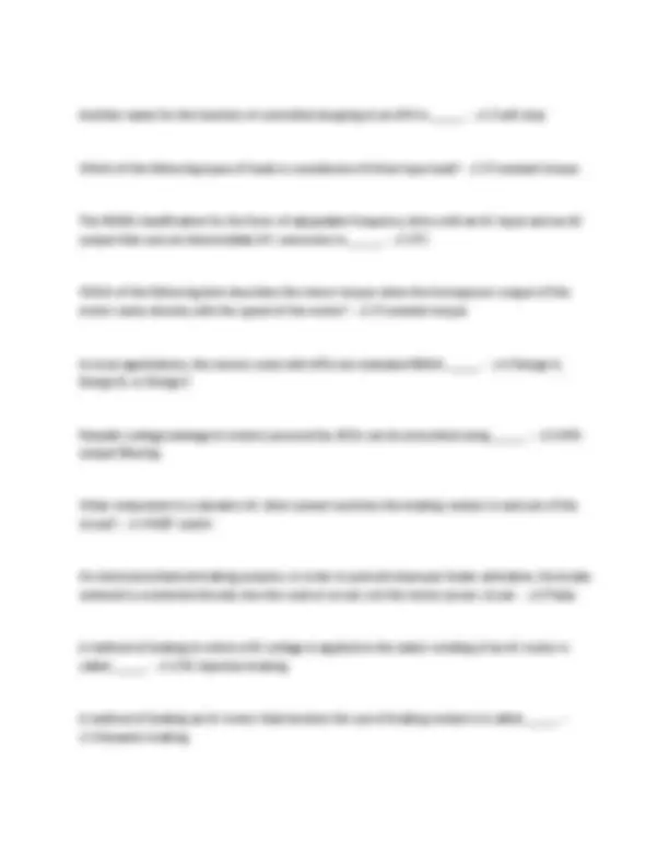 NCCER m7 quiz chapter 7 4th year electrical - 7: Advanced Controls ...