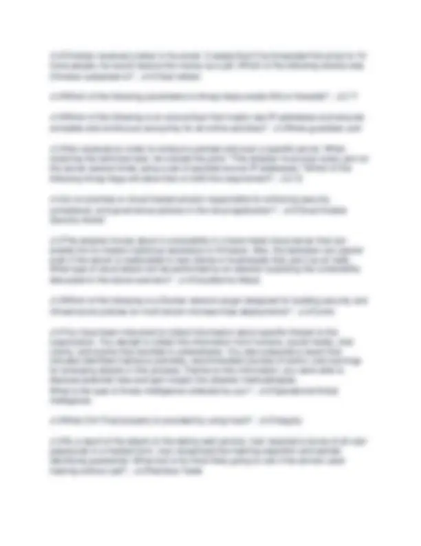 CEH V12 STUDY GUIDE 2025/2026 QUESTIONS WITH ANSWERS GRADED A+ | Exams Computer Communication ...