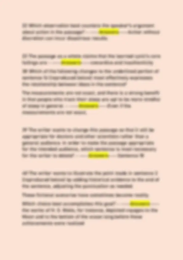 AP LANG 2020 PRACTICE NEWEST ACTUAL 2025/2026 EXAM 1 MCQ WITH COMPLETE ...