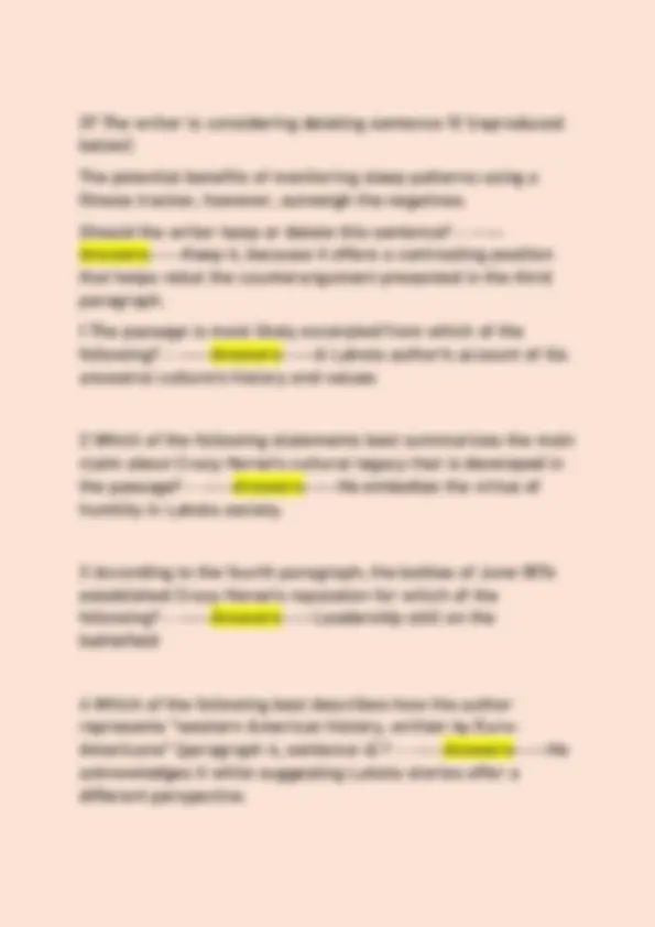 AP LANG 2020 PRACTICE NEWEST ACTUAL 2025/2026 EXAM 1 MCQ WITH COMPLETE ...