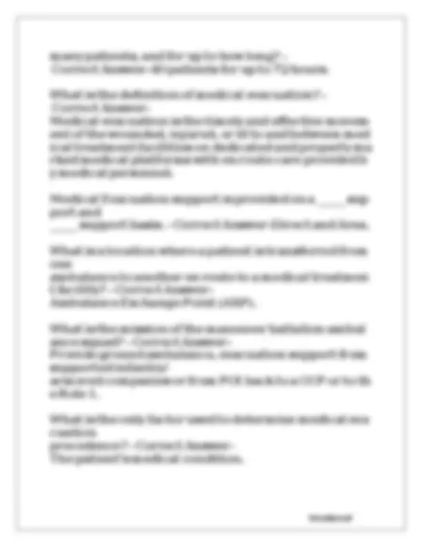 AMEDD BOLC Midterm 2 Exam With 100% Correct And Verified Answers 2025 ...