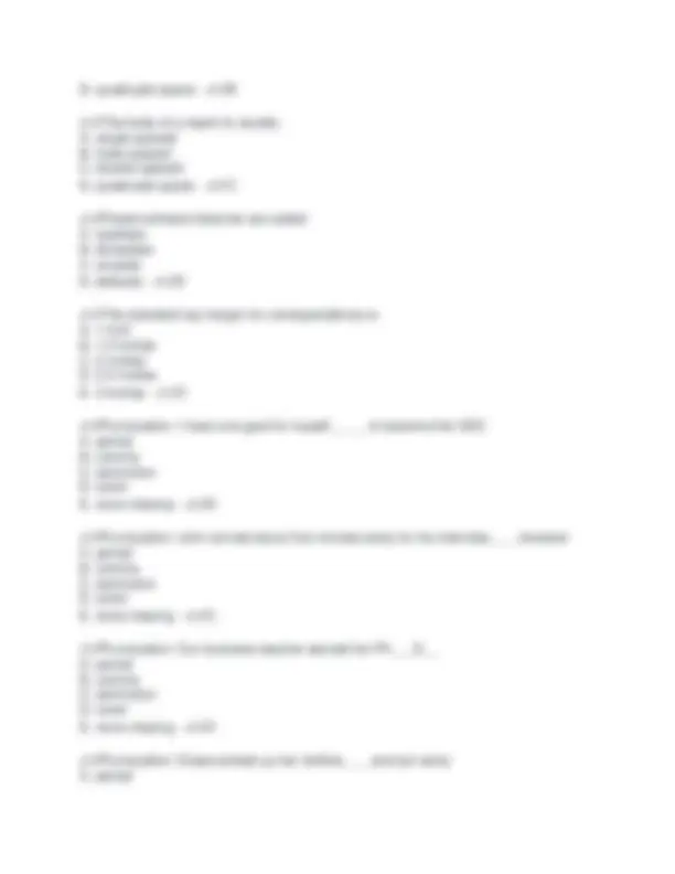 FBLA WORD PROCESSING STUDY GUIDE 2025/2026 QUESTIONS WITH ANSWERS ...