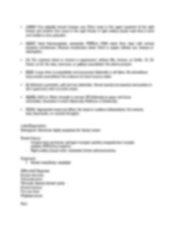 Breast Disorder Case Study: Rachel Hardy - iHuman Simulation | Exams ...
