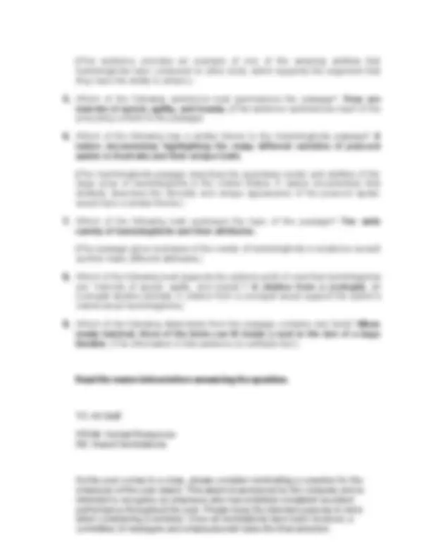 TEAS 7 Reading Comprehension Practice Questions and Answers | Exams ...