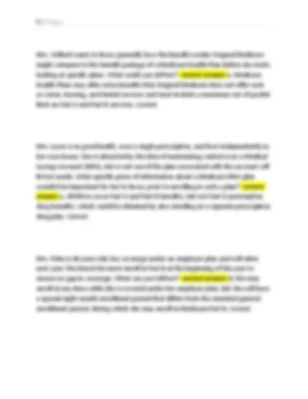 AHIP Module 1 2025: Comprehensive Q&A for Medicare Certification ...