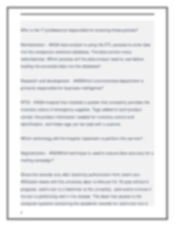 Information Technology Exam Questions and Answers 2025-2026 | Exams Information Technology | Docsity