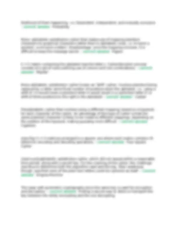 Cryptography Study Guide: Key Concepts and Exam Questions | Exams Science education | Docsity