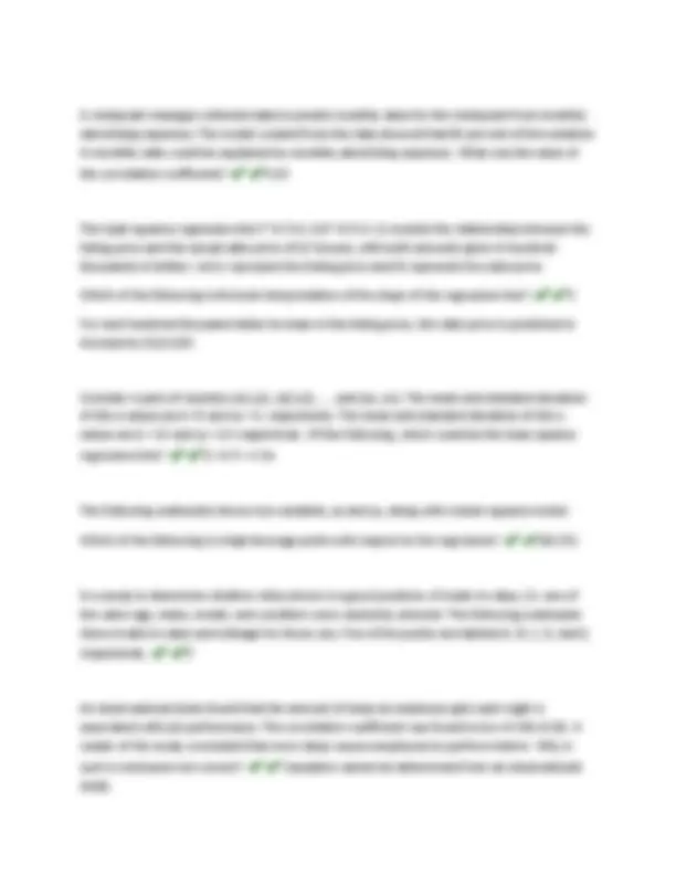 AP Statistics Midterm QUESTIONS AND 100% CORRECT ANSWERS UPDATED FOR 2025/2026. | Exercises ...