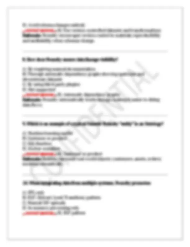 Palantir Data Engineering Certification Exam Prep: Practice Questions | Exams Nursing | Docsity