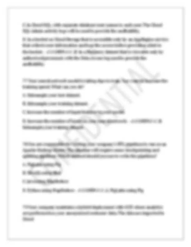 Palantir Data Engineering Certification Exam Prep: Practice Questions ...
