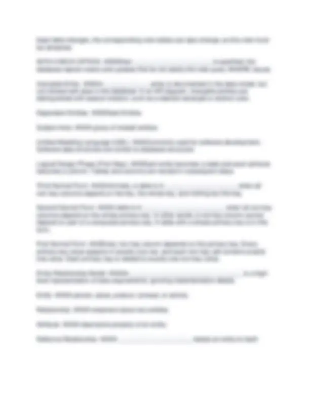 Database Concepts and SQL Queries: Objective Assessment Exam with Solutions | Exams Nursing ...