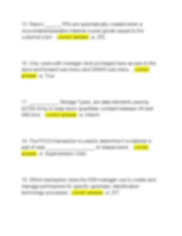 GCSS-Army SSA Course Test Questions and Verified Answers 2025/2026 ...