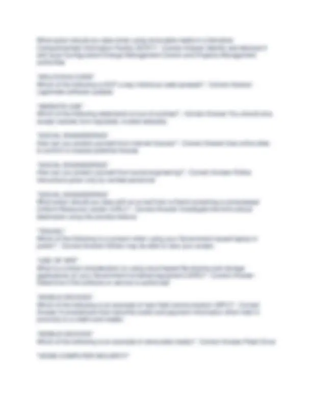Cyber Awareness Challenge 2026 Knowledge Check Questions And Answers ...