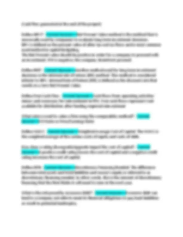 WGU C214 OA Financial Management Exam Questions and Answers Updated (2025-2026) (Verifie | Exams ...