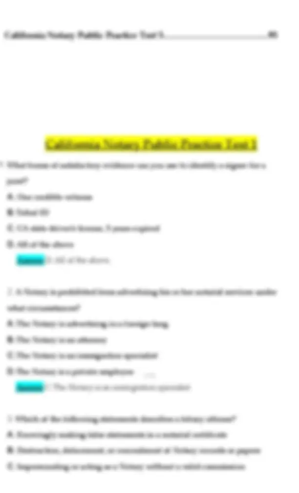 California Notary Public Exam Study Guide: 400+ Practice Questions & 5 ...