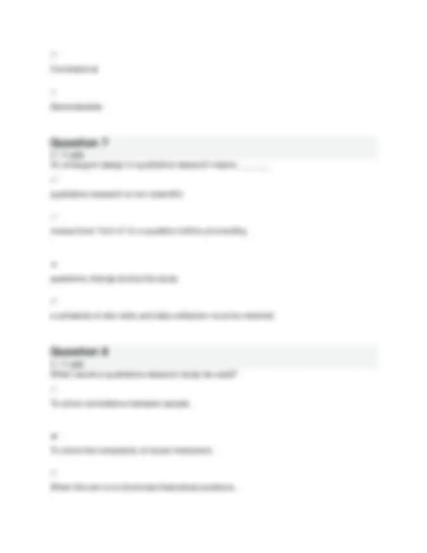 Qualitative Research Methods Quiz with Answers | Quizzes Psychology ...