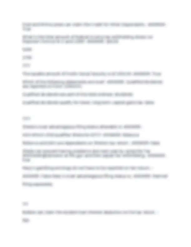 VITA Basic Exam Questions and Answers 2023/2024 | Exams Medicine | Docsity