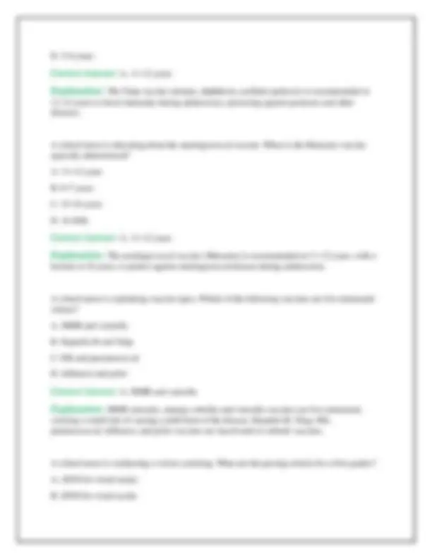 NBCSN School Nurse Certification Exam: Latest Questions and Answers ...