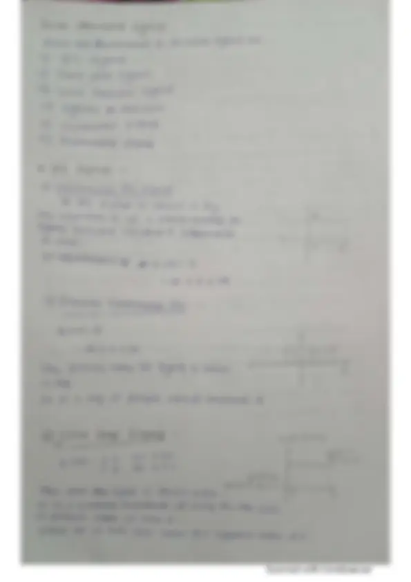 Signals and Systems unit 1 | Lecture notes Signals and Systems | Docsity