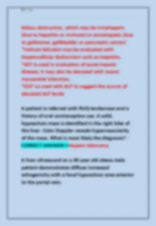 ARDMS Abdomen Exam Practice Questions and Study Guide 2024 | Exams ...