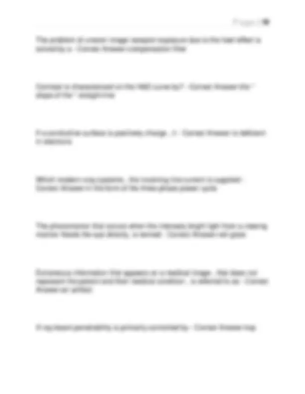 Radiography Exam Questions and Answers: LMRT Study Guide 2025 | Exams ...