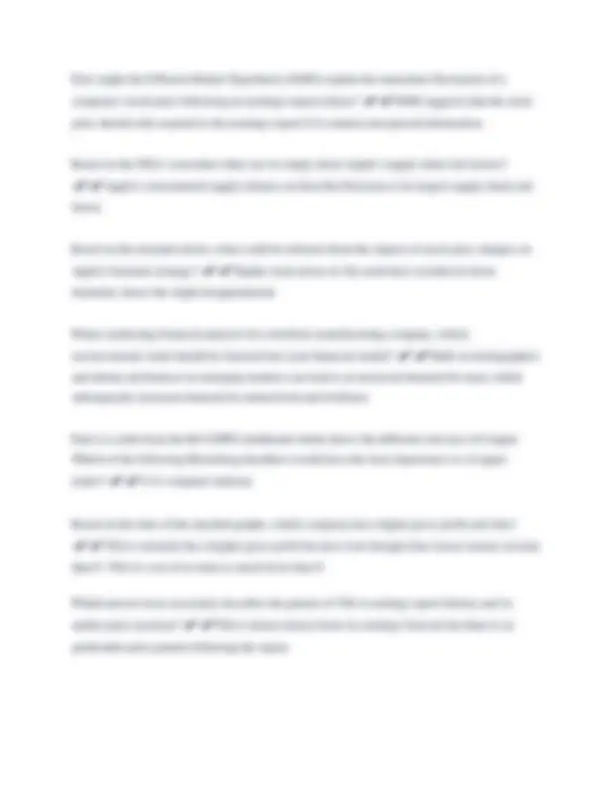 Bloomberg Market Concepts: Equities and Economic Indicators Test ...