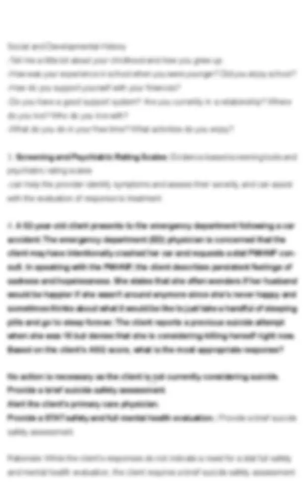 Differential Diagnosis in Psychiatric-Mental Health: Key Concepts and ...