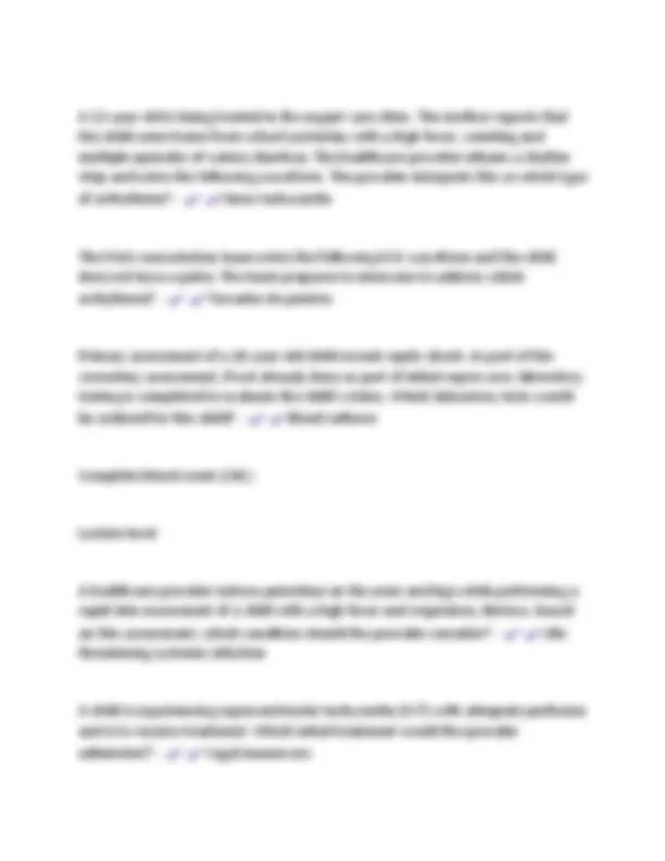 PALS Exam Questions and Answers: Pediatric Advanced Life Support ...