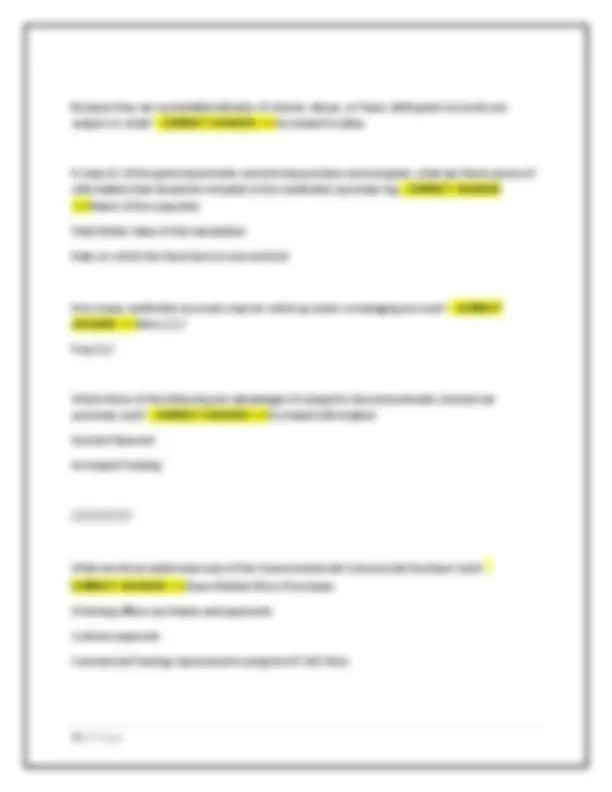 CLG 0010 DOD GOVERNMENTWIDE COMMERCIAL CARD 2025 MIDTERM ACTUAL EXAM ...