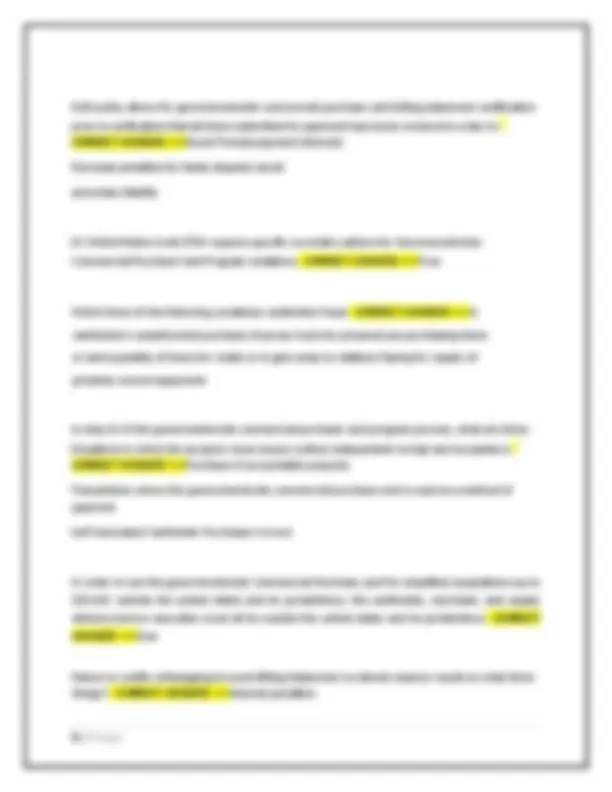 CLG 0010 DOD GOVERNMENTWIDE COMMERCIAL CARD 2025 MIDTERM ACTUAL EXAM ...