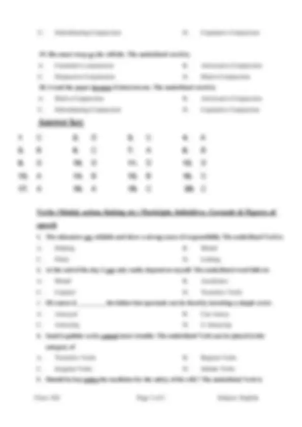 English Grammar Exercises: Conjunctions, Verbs, and Adverbs | Quizzes ...