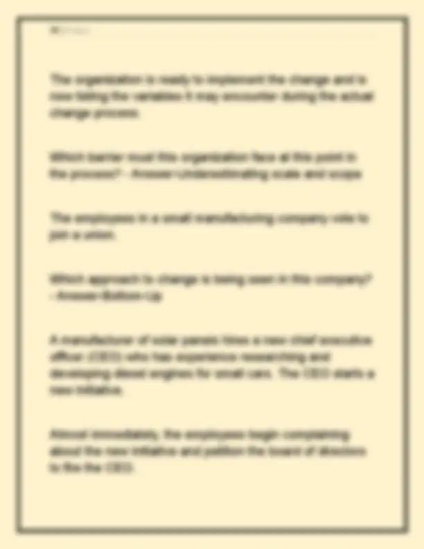 WGU C483 PRINCIPLES OF MANAGEMENT OA AND PA ACTUAL EXAM 2025/ 2026 ...