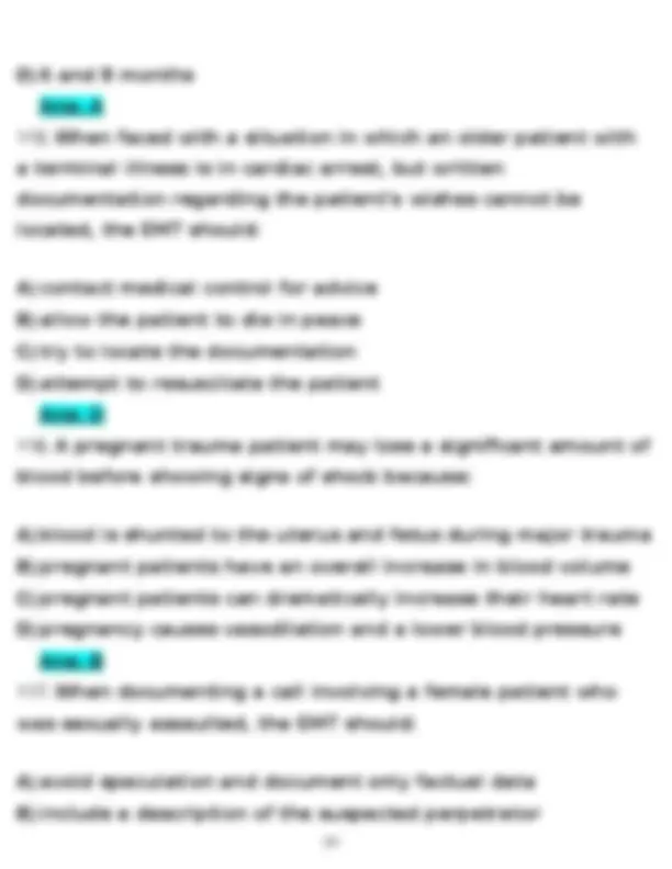 NREMT Practice Questions | 2025/2026 Updated EMT, AEMT & Paramedic Prep ...