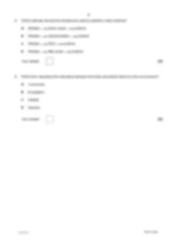 OCR MERGED QUESTION PAPER AND MARK SCHEME 2025 GCSE Combined Science ...