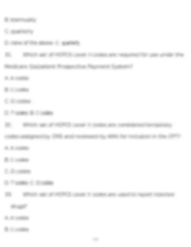 AAPC Chapter 6 Medical Coding Questions and Answers | Exams Medicine ...