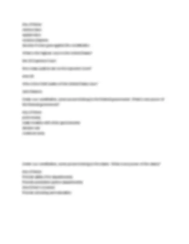 Wisconsin Civics Test 2024 Exam Of Law(Graded A+) With 100% Guaranteed ...