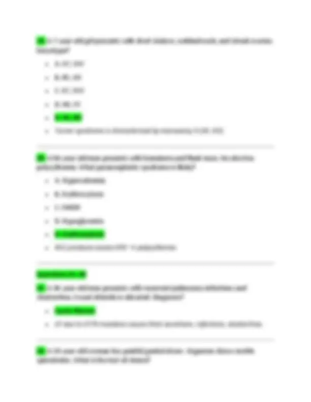 COMSAE Phase 1 Practice Exam: Questions and Answers with Rationales ...