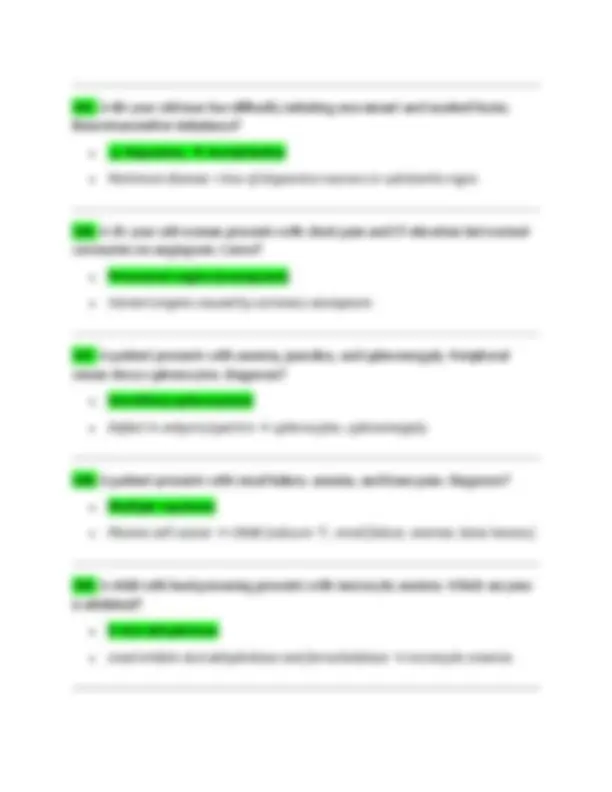 COMSAE Phase 1 Practice Exam: Questions and Answers with Rationales ...
